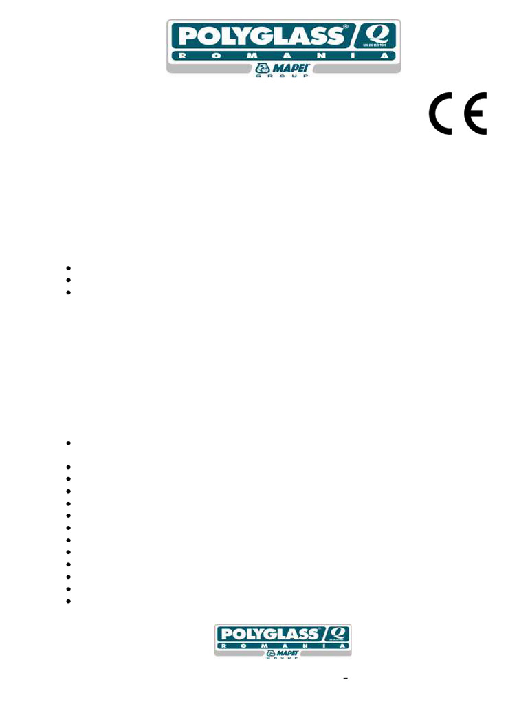 Mapeplan Ug Polyglass Rom | PDF