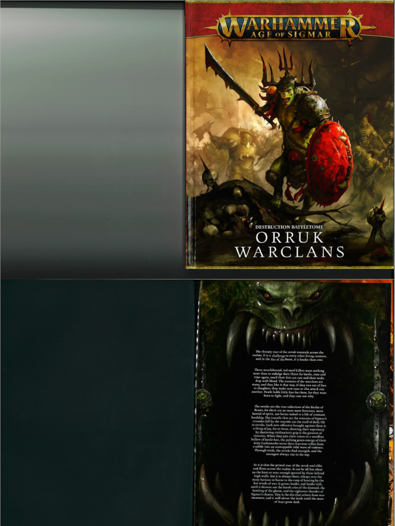 Warhammer Age of Sigmar Battletome Orruk Warclans-5 | PDF