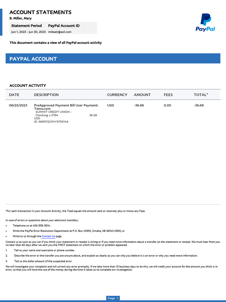 Statement Jun 2023 | PDF