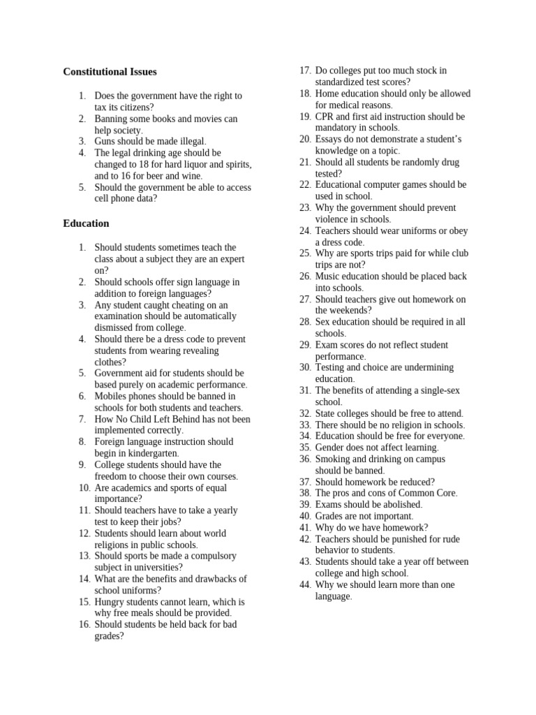 Speaking Tasks | PDF