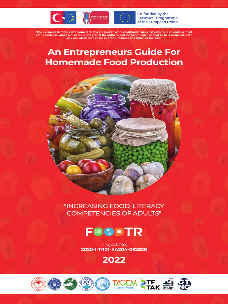 O5 - An Entrepreneurs Guide For Homemade Food Production | PDF