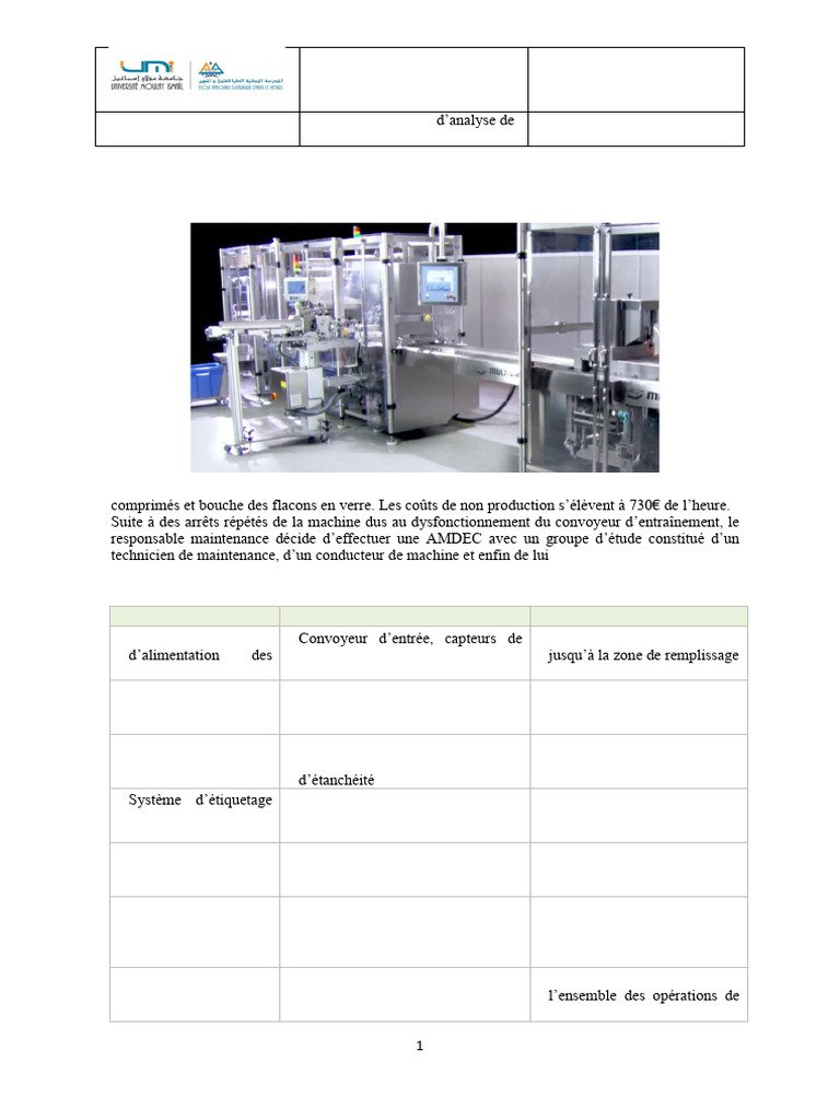 TD1 - Méthodes D'analyse SDF | PDF