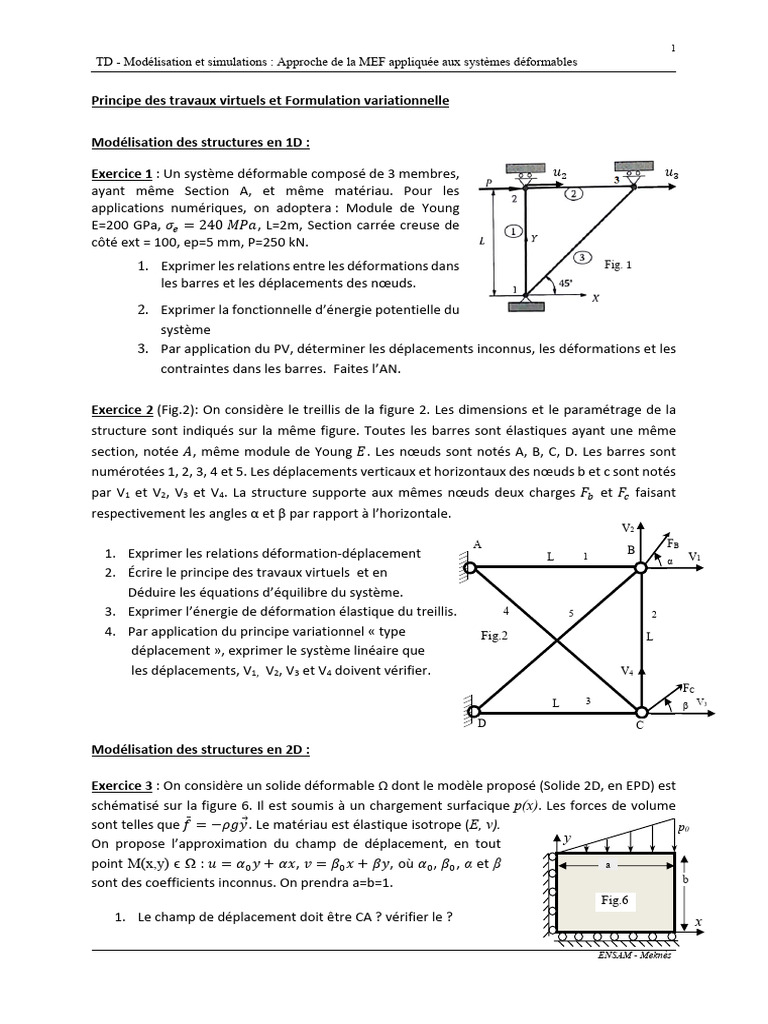 TD Modelisation Et Simulation 2024-2025 | PDF