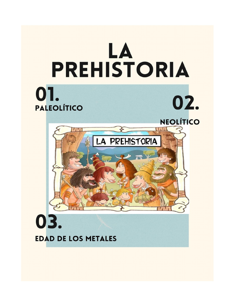 Dosier Prehistoria | PDF