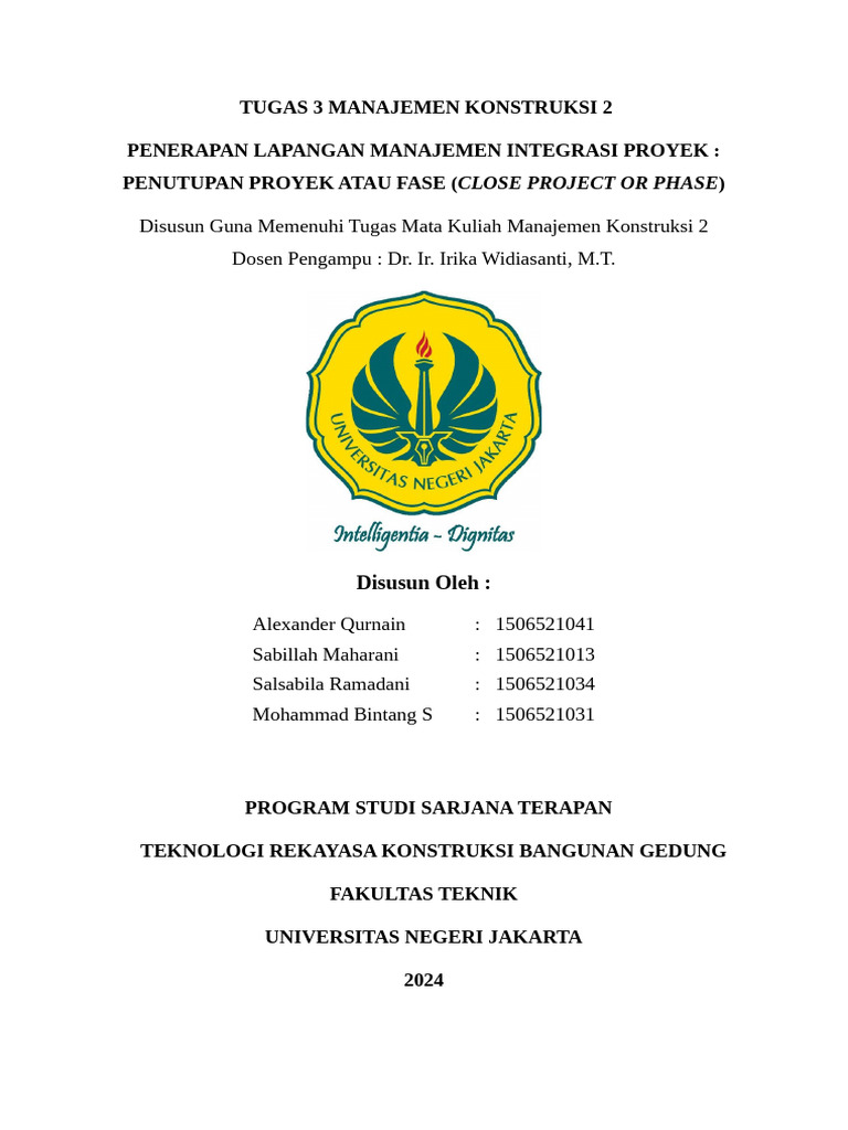 MK 2 - 121 - Revisi Tugas 03 - Kelompok 3 | PDF