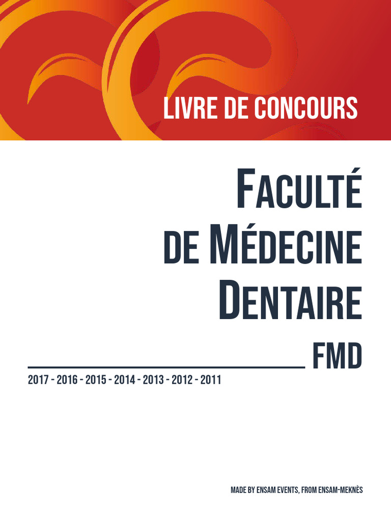 Livre de Concours FMD | PDF