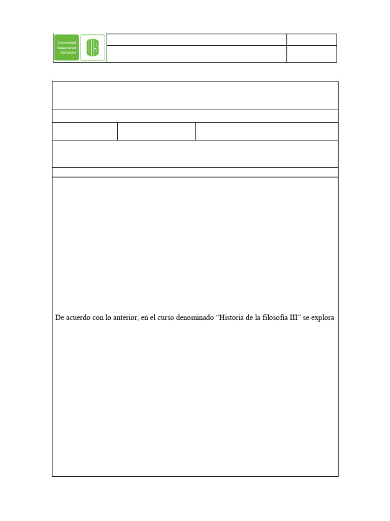 Programa_Historia III_P1_VF | PDF