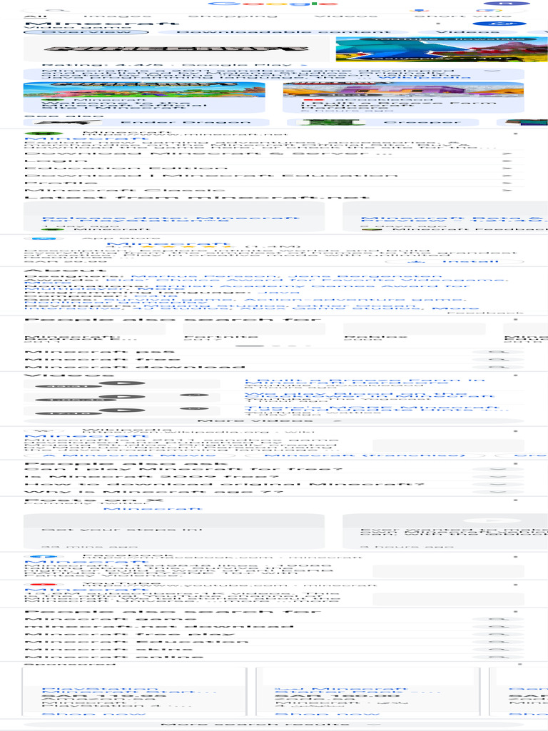 Minecraft - Google Search | PDF