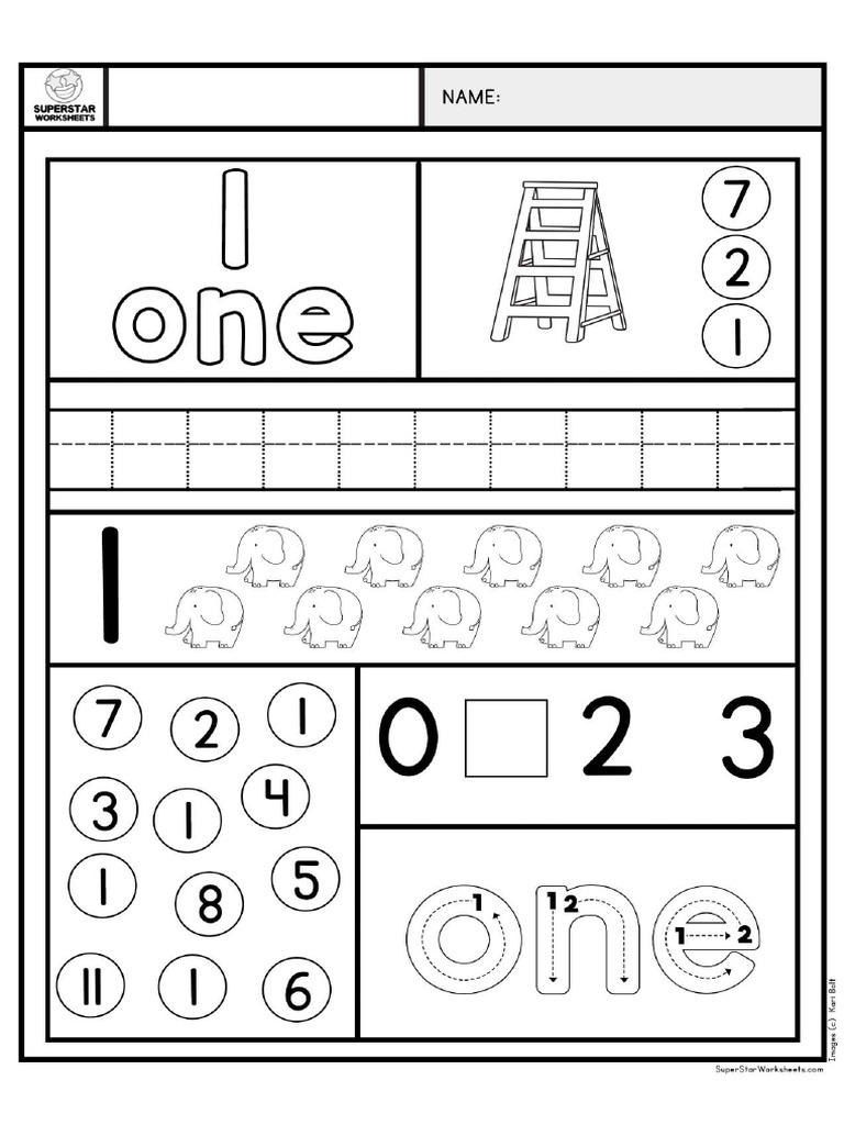 Number Worksheet | PDF