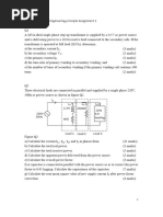 2000KVA Transformer Data Sheet | PDF | Transformer | Physical Quantities