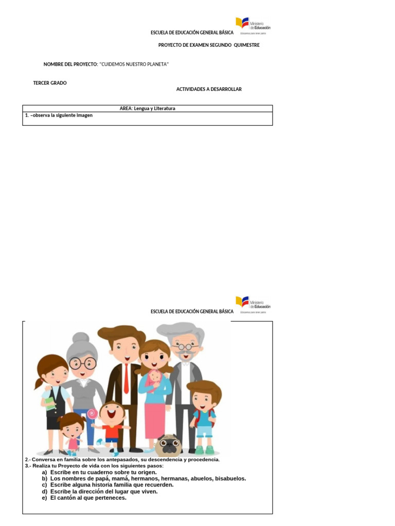 Examen Segundo Quimestre | PDF