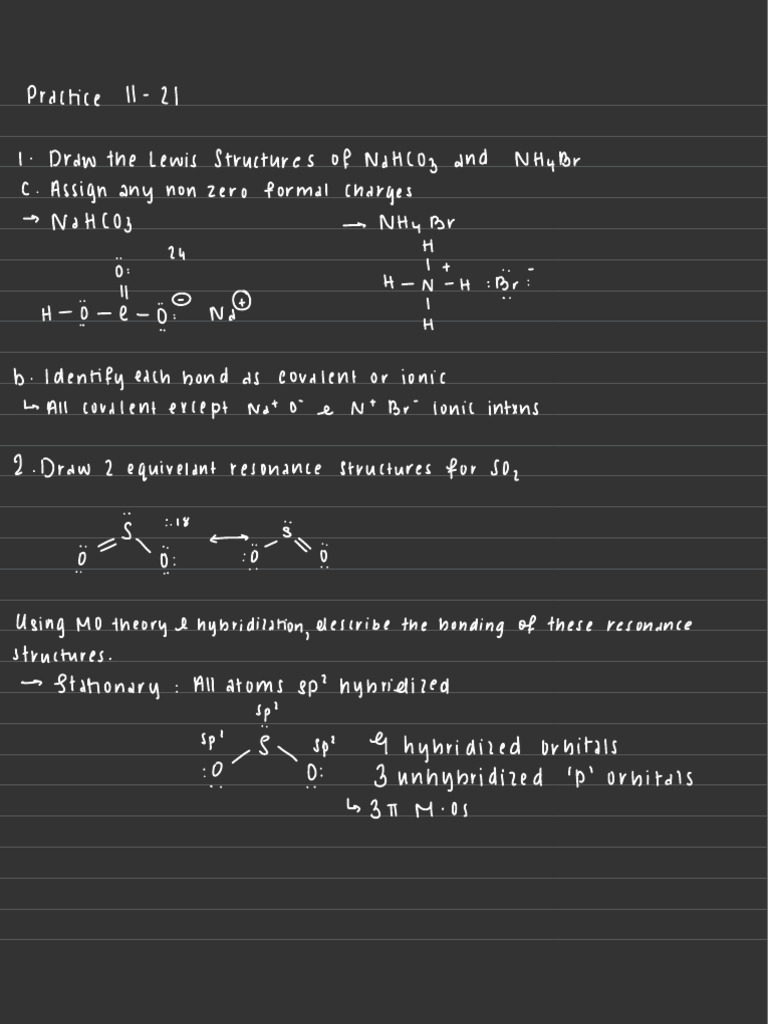 Chem 110 Final Notes | PDF