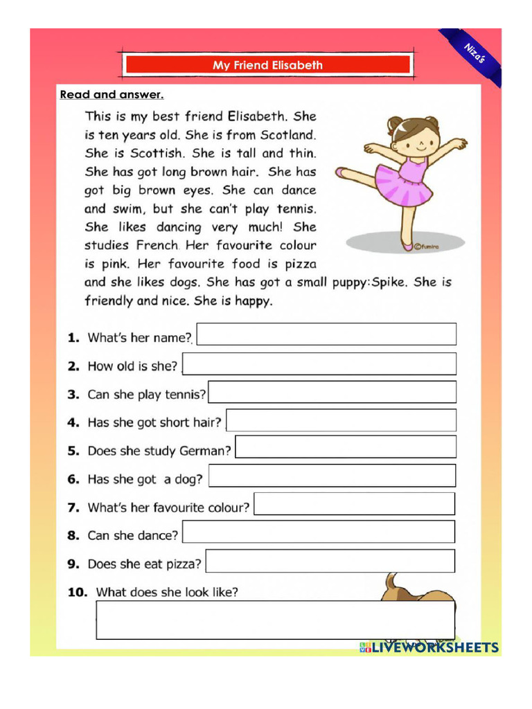 My Best Friend | PDF