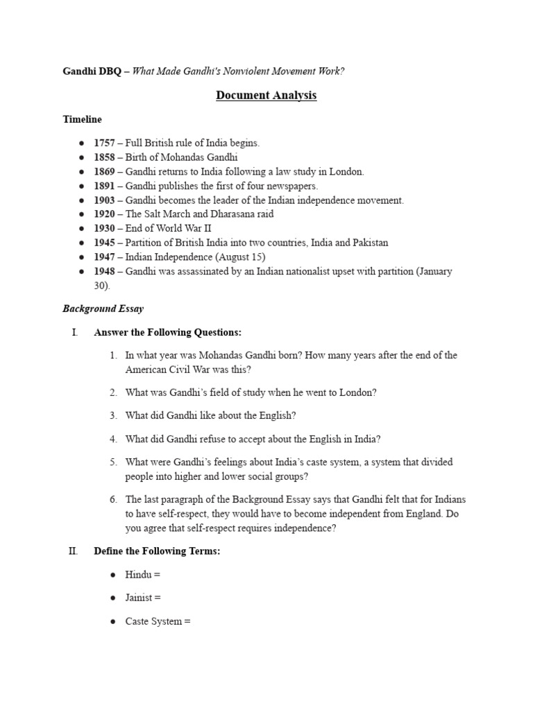 English 1 DBQ GRAYSON HANSON | PDF