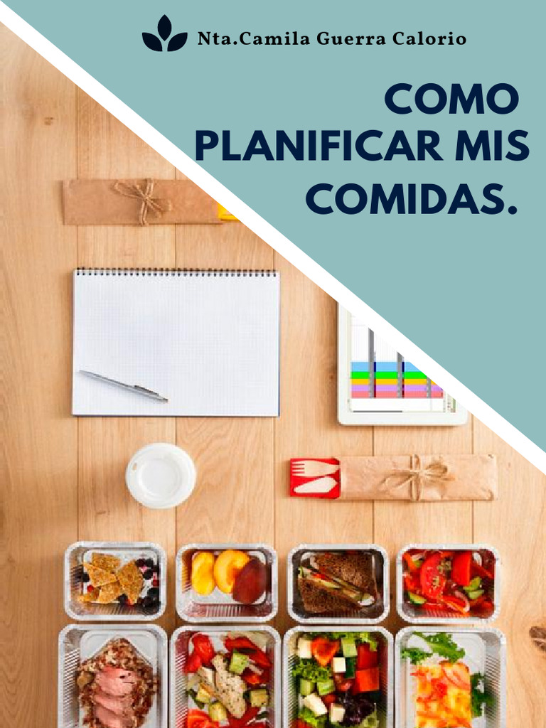 Como Planificar Mis Comidas | PDF