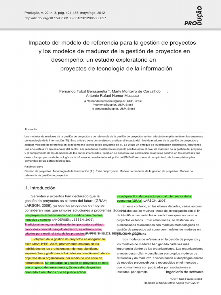 Modelos de Referencia | PDF