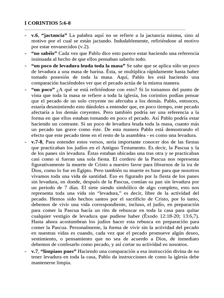1 Cor. 5.6-8 | PDF