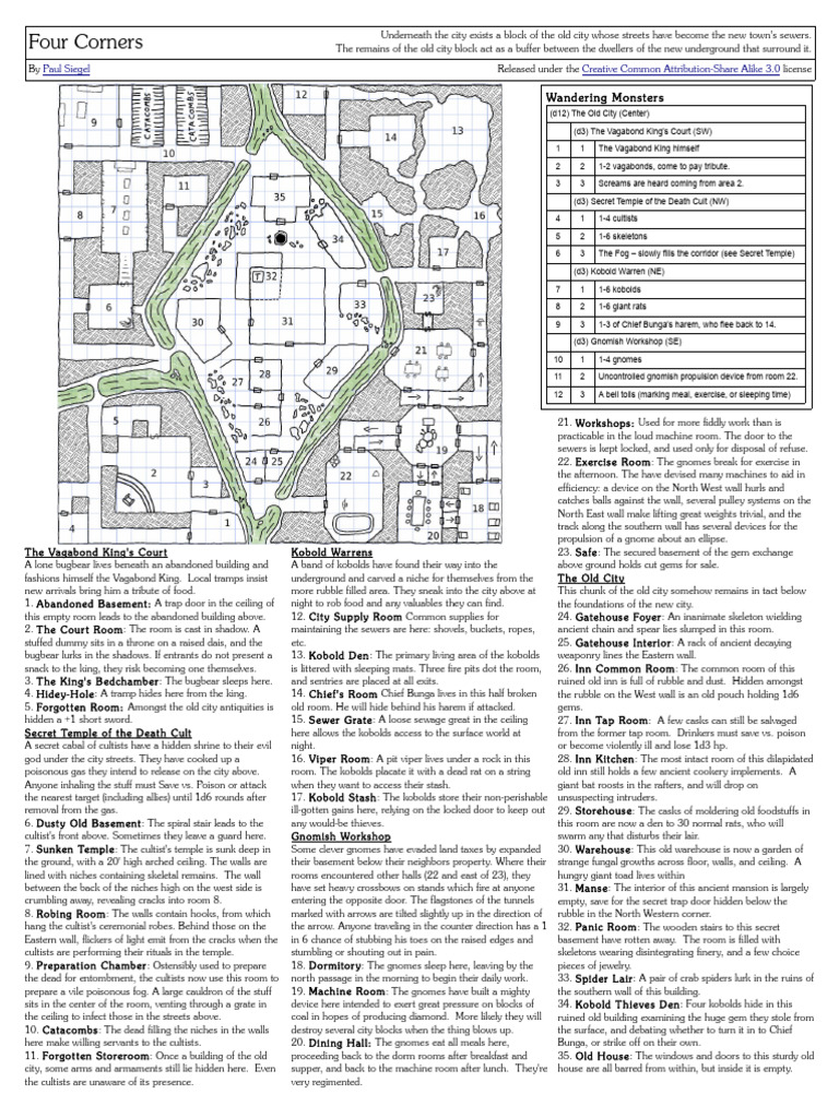 Paul Siegel - Four Corners | PDF