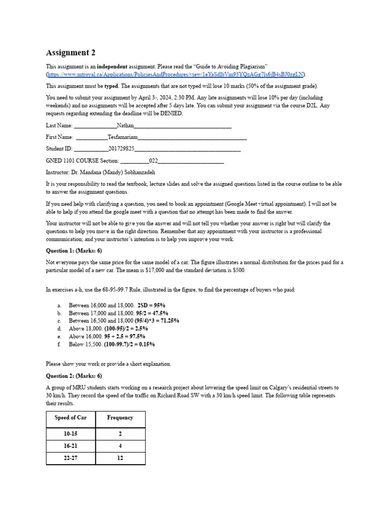 SML Assignment 2 | PDF