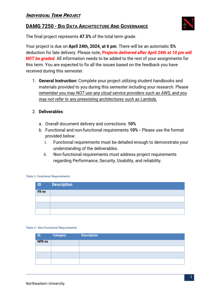Finals Individual Project Requirements | PDF | Information | Technology & Engineering