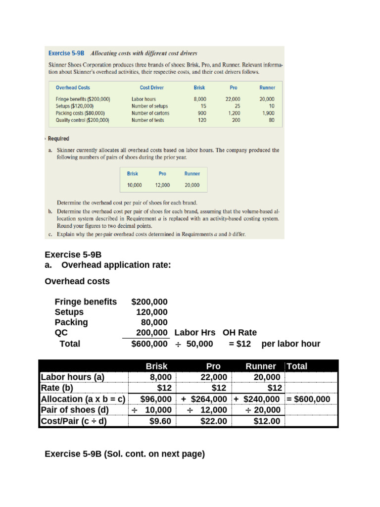 Chap 5 Add't Problems 9B & 14B | PDF