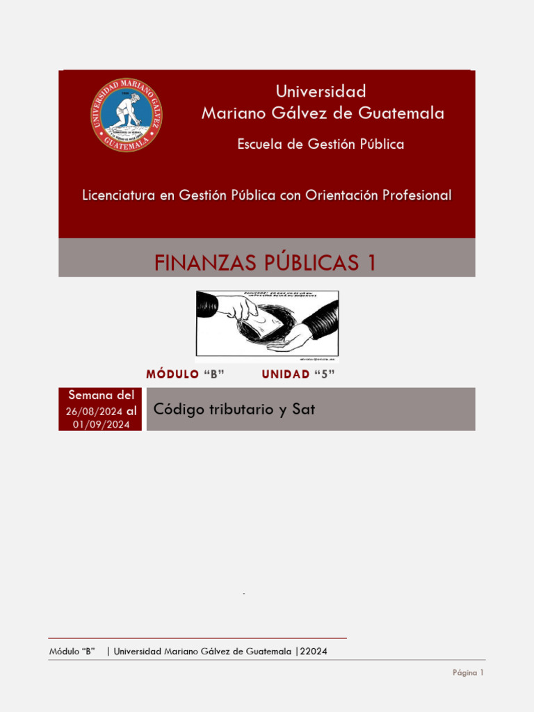 Unidad 5 Código tributario y SAT FM lap | PDF