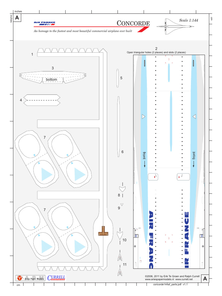 Concorde144af Parts | PDF