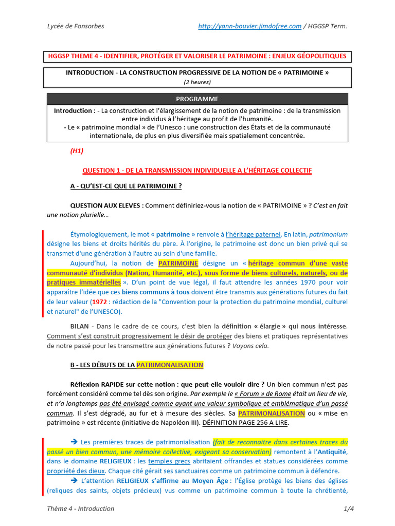 THEME 4 - Introduction | PDF