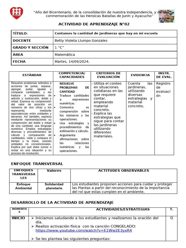 Sesion N°2 (24-09) Mat | PDF