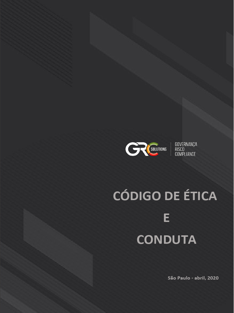 GRC Solutions Cod de Etica e Conduta Abr2020 | PDF