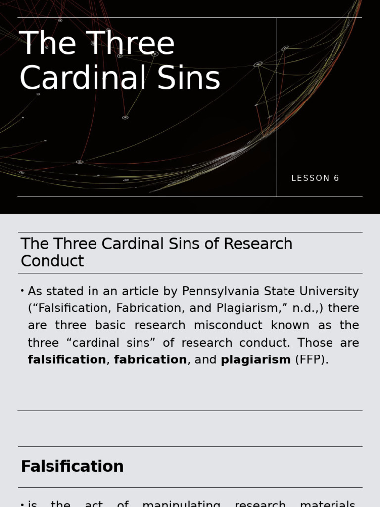 LESSON 6 Cardinal-Sins | PDF