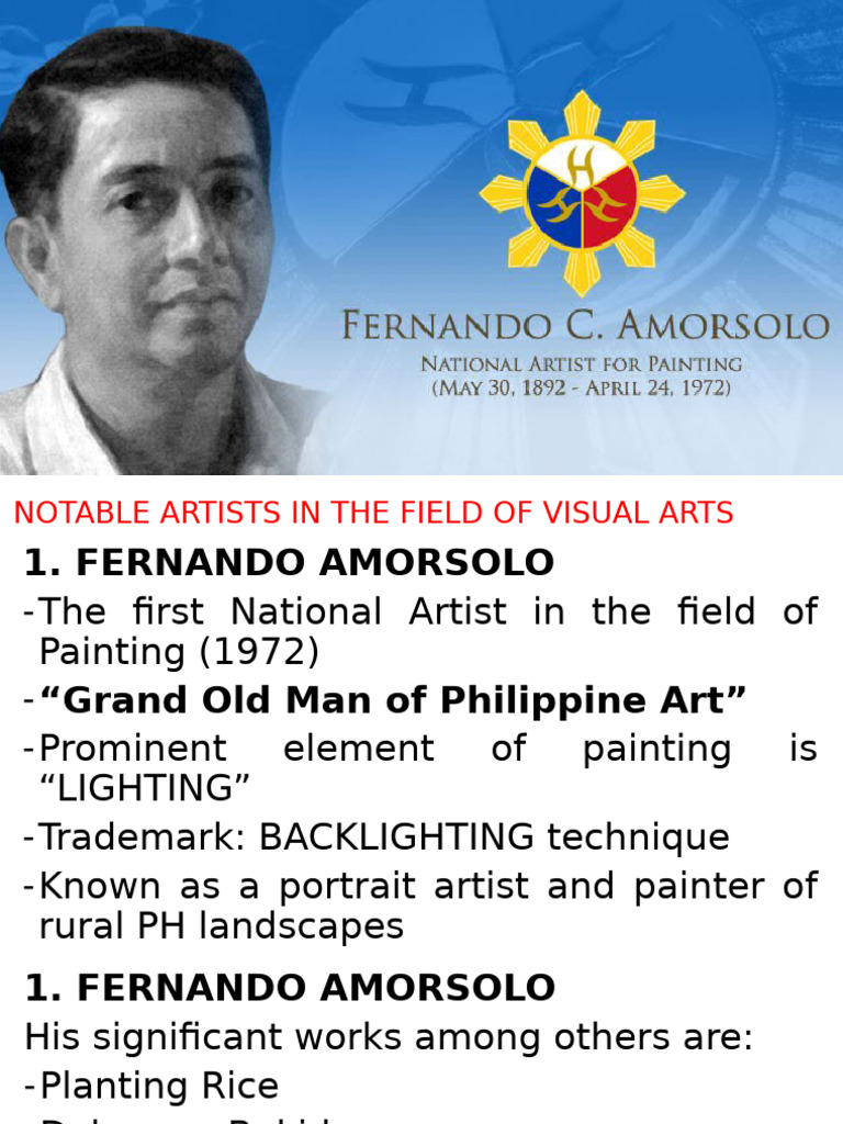 Notable Artists - Visual Arts | PDF