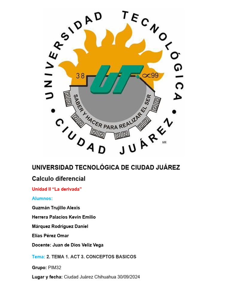 2.tema 1. Act 3. Conceptos Basicos | PDF