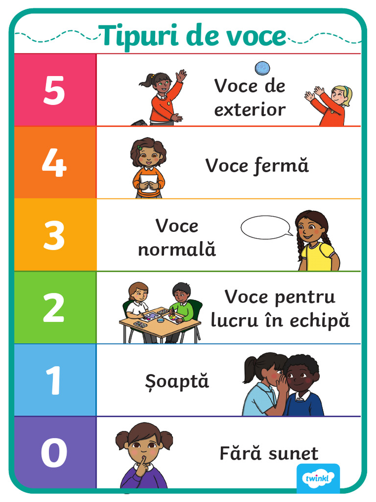 Plansa - Tipuri de Voce | PDF