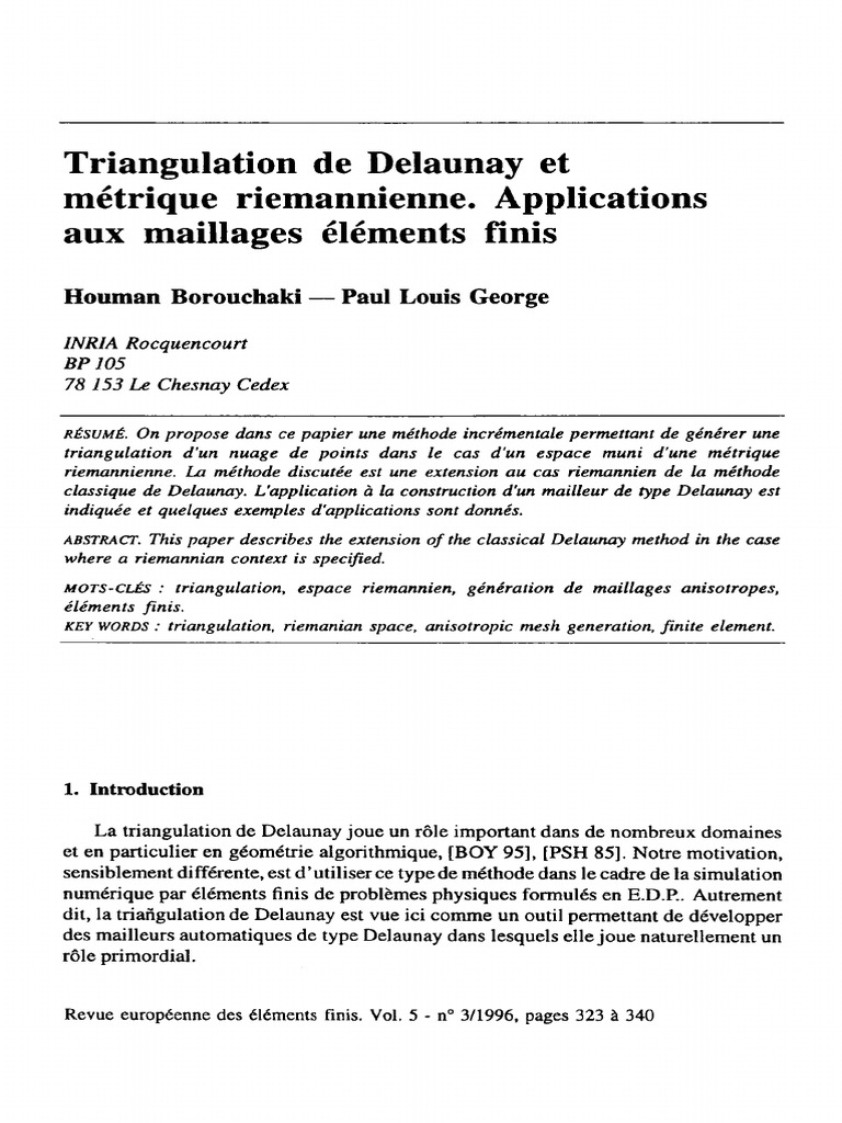 Triangulation | PDF