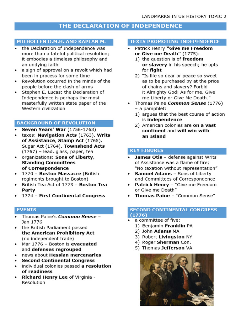 02. Declaration of Independence | PDF