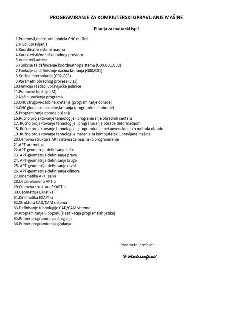 PROGRAMIRANJE ZA KUM-skice-TŠ Valjevo | PDF