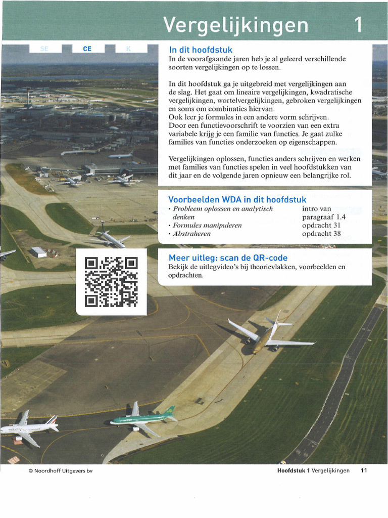 H01 Vergelijkingen | PDF