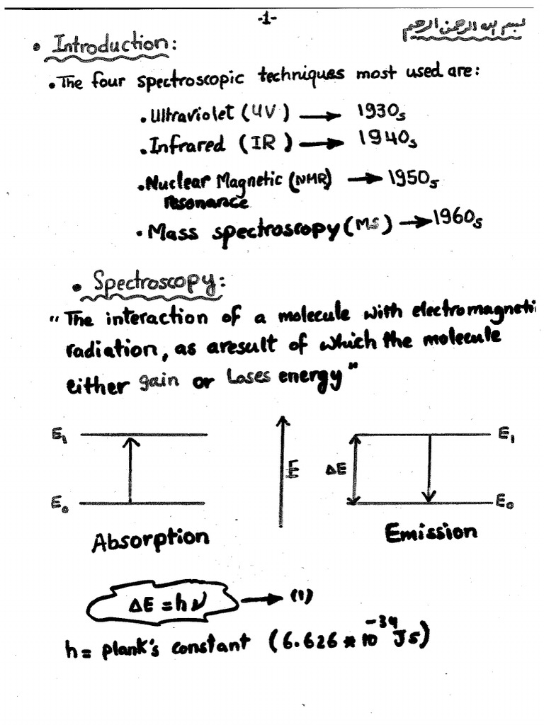 Ultraviolet Spectros | PDF