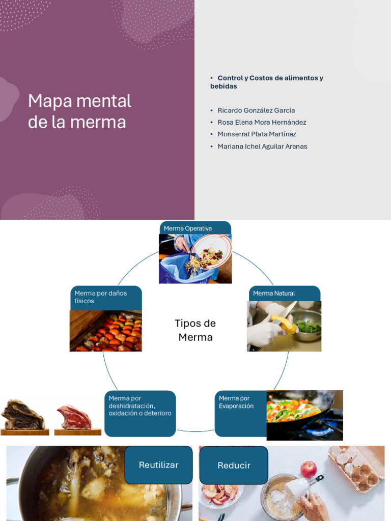 Gestión de Merma en Alimentos y Bebidas | PDF