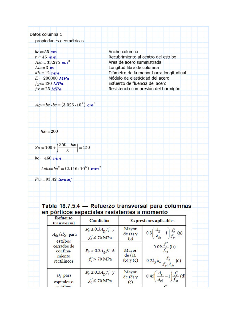 Estribos Columnas | PDF