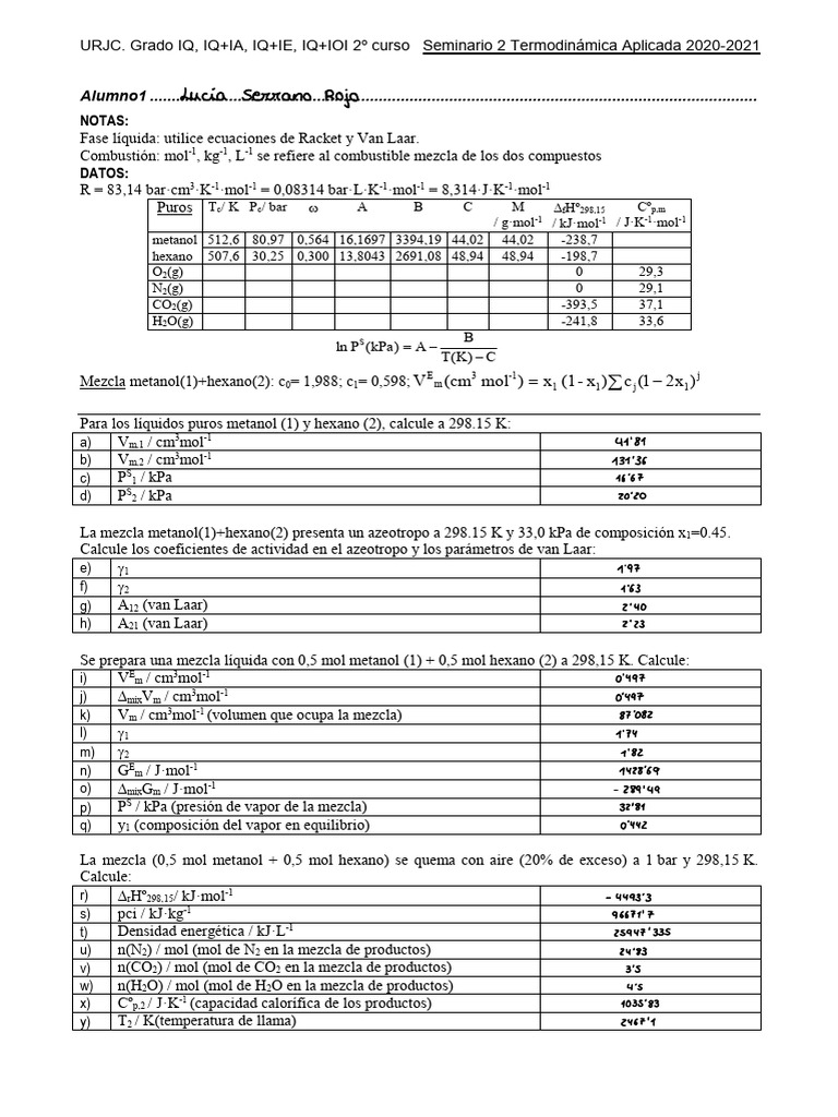 Seminario 2 2020-21 | PDF
