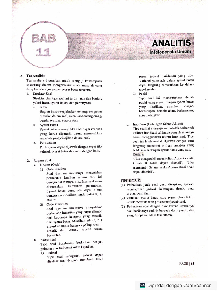 ANALITIS | PDF