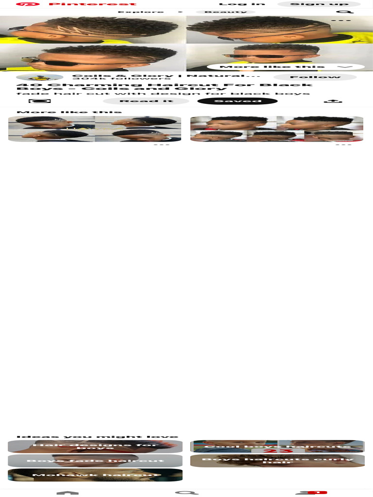 40 Charming Haircut For Black Boys - Coils and Glory | PDF | Career ...