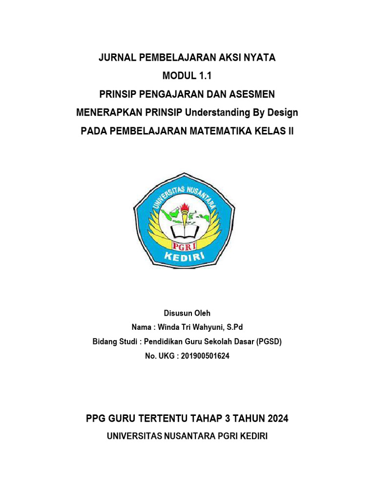 Modul 1.1 - Winda Tri Wahyuni | PDF | Career & Growth | Art