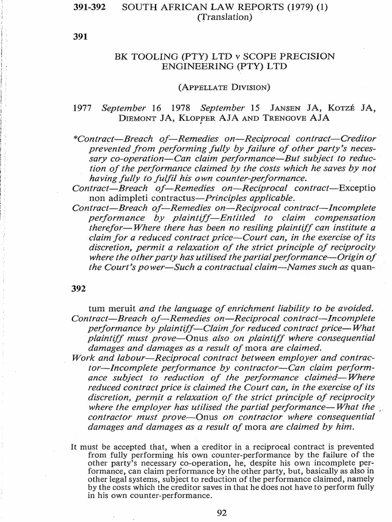 BK Tooling English Tranlation | PDF