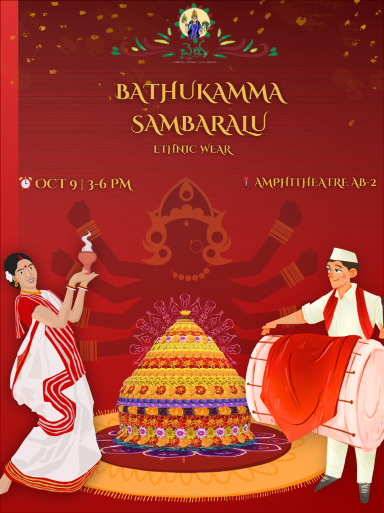 Bathukamma Sambaralu Poster | PDF