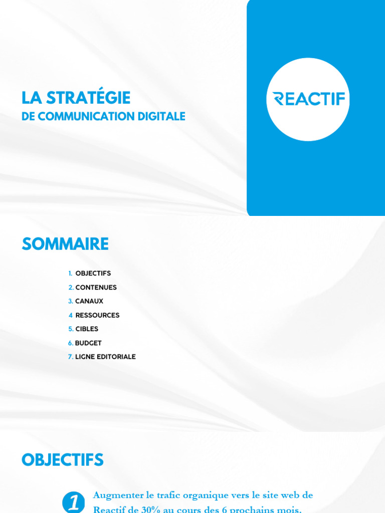 la stratégie de communication digitale | PDF