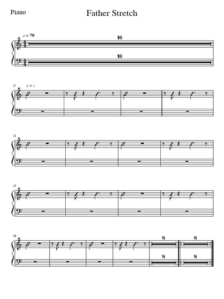 Father Stretch-Piano | PDF