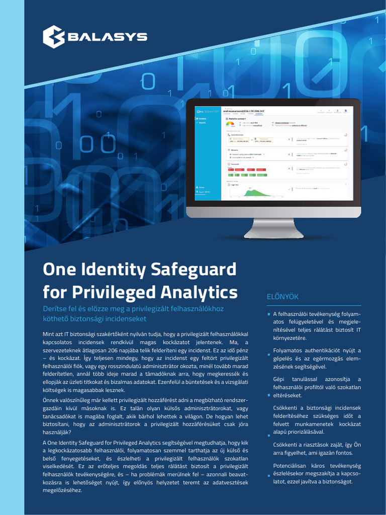 Balasys Safeguard Pa Flyer Hu Web03 | PDF | Business | Technology & Engineering